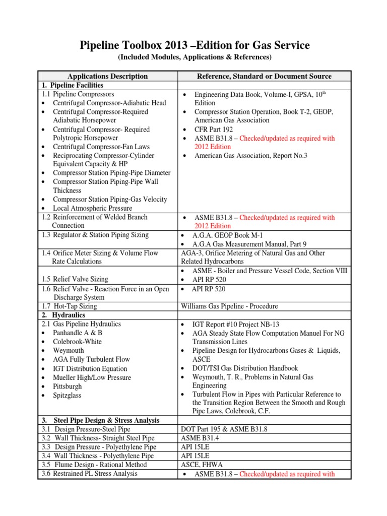 2013 Gas Modules PDF | PDF | Corrosion | Pipe (Fluid Conveyance)