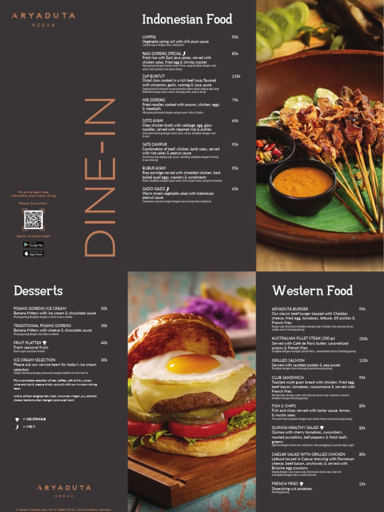 The Kitchen Menu | PDF