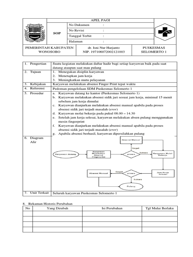 Sop Fingerprint | PDF