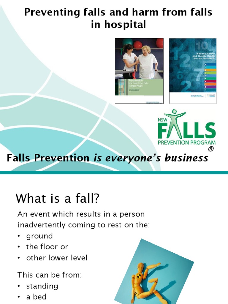 NSW Falls Prog Hosp Present Prevent Falls and Harm From Falls in Hosp ...
