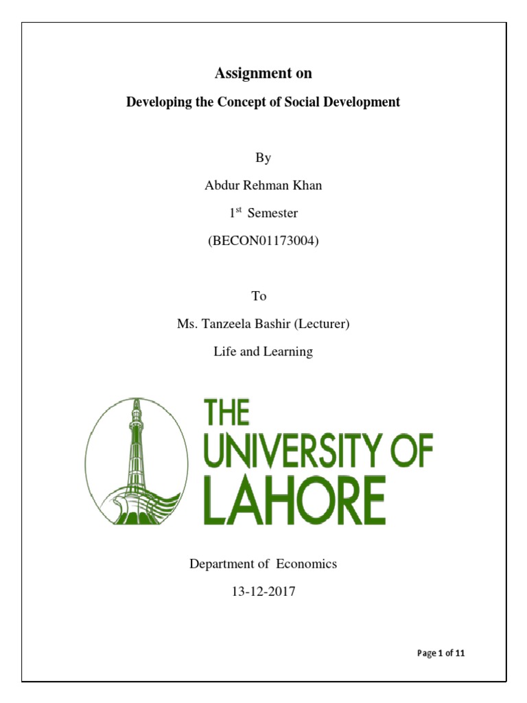 Objectives of Social Development | PDF | Innovation | Society