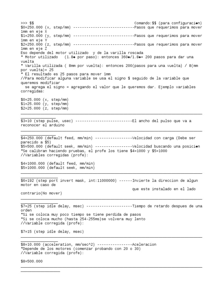 Configuracion Universal Gcode Sender | PDF | Informática y tecnología de la información | Science