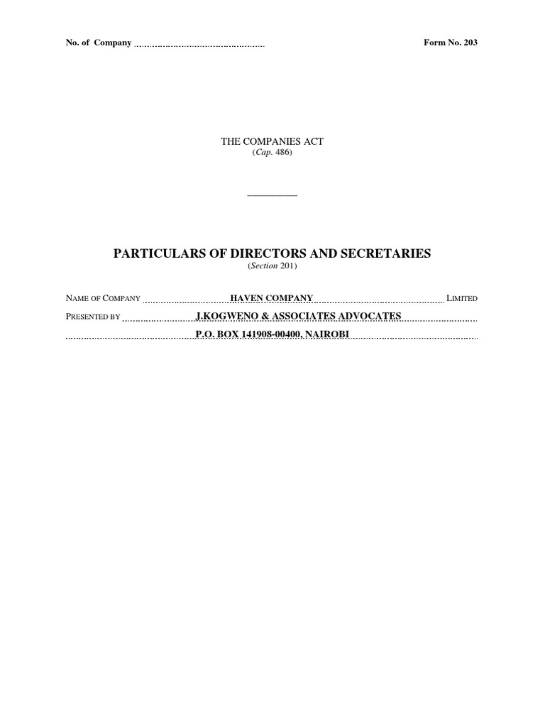 Form 203 | PDF | Government | Social Institutions