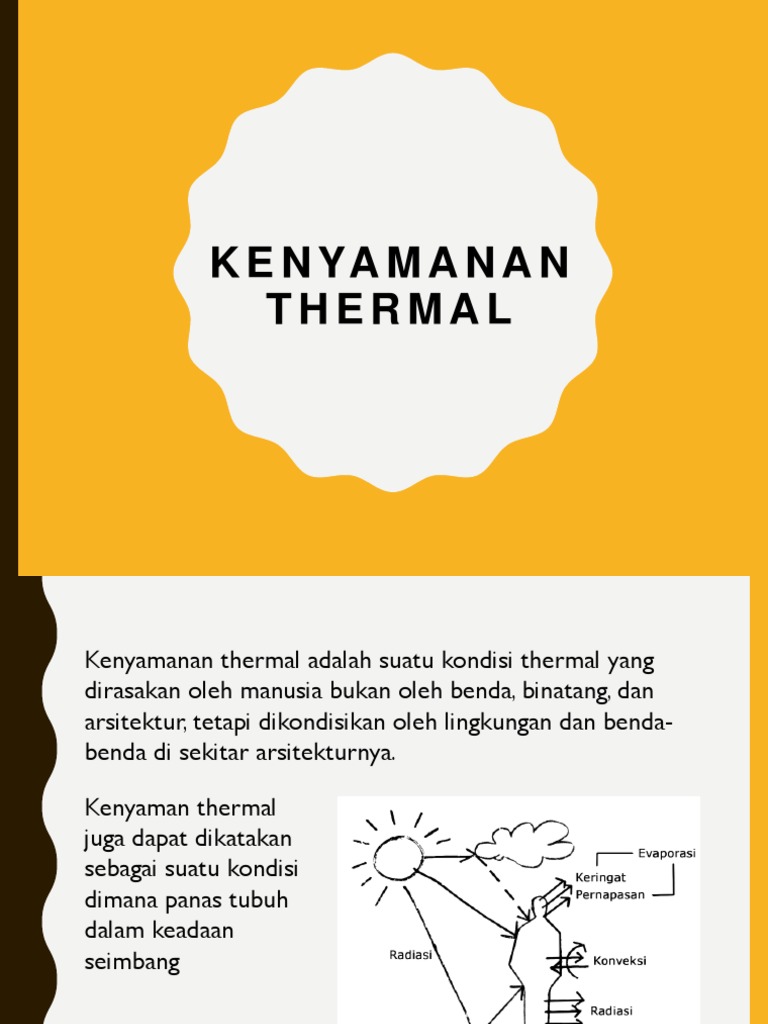 Kenyamanan Termal | PDF