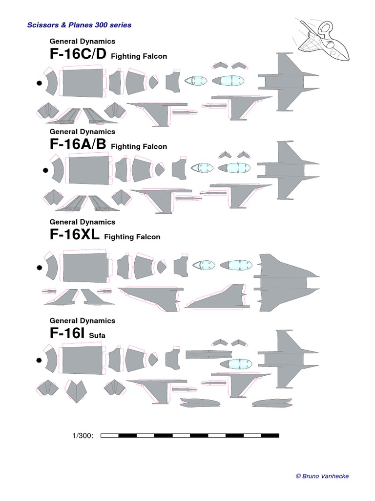 F16 Falcon Scissors and Planes