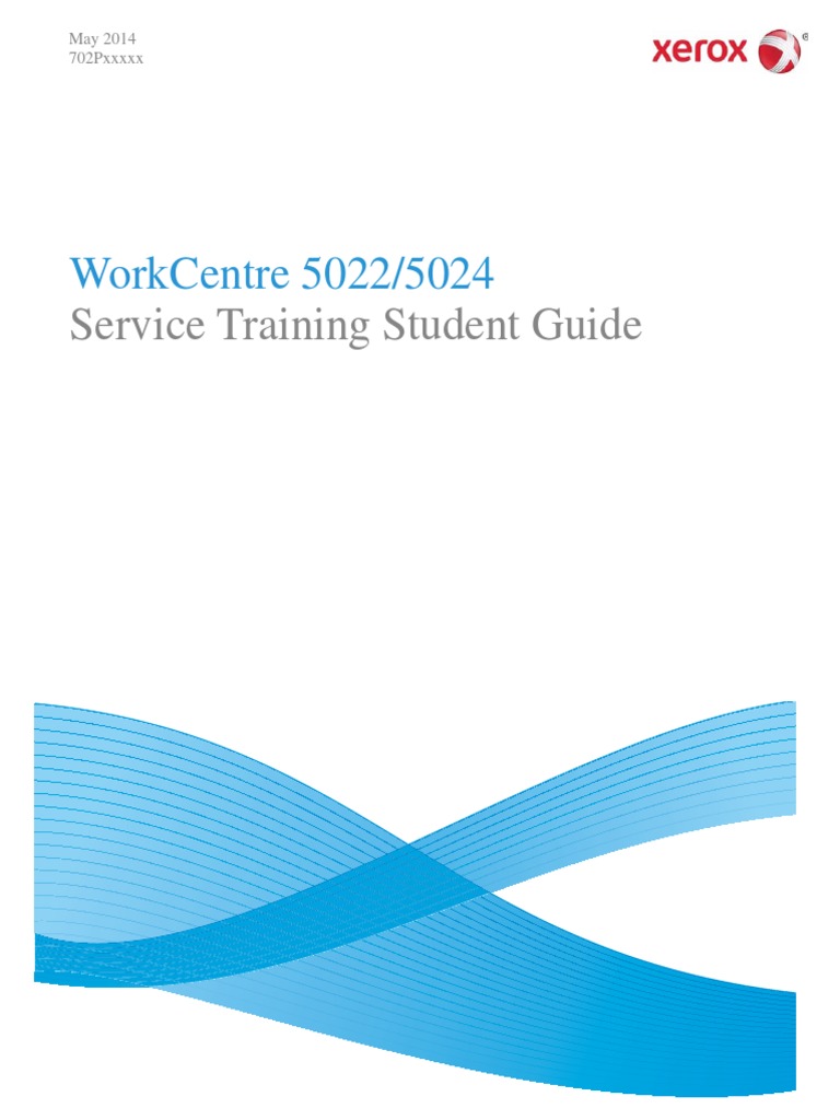 WC 5022 5024 Training Manual | PDF | Image Scanner | Electrostatic ...