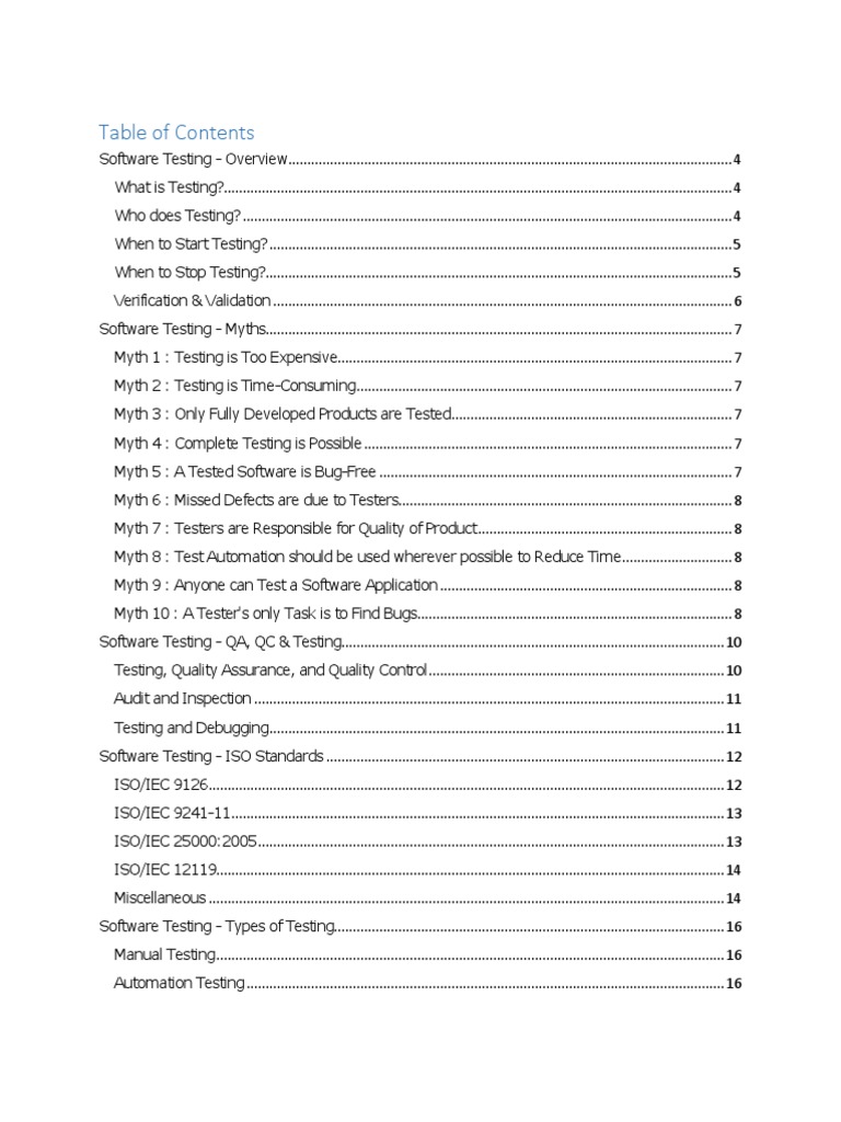 Software Testing Tutorial Points Pdf Software Testing Usability