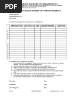 Employee Uniform Agreement Sample Template 092321 3 | PDF | Employment ...