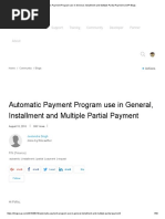 Automatic Payment Program Run F110_ SAP Tutorial | PDF | Accounts Payable | Payments