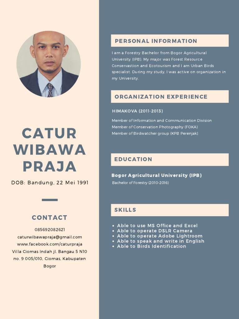 CV Catur W. Praja | PDF