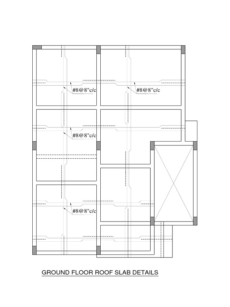 Ground Floor Roof Slab Details | PDF