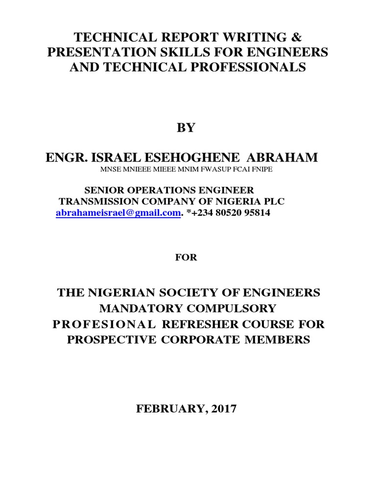 Report Writing | PDF | Proofreading | Engineering