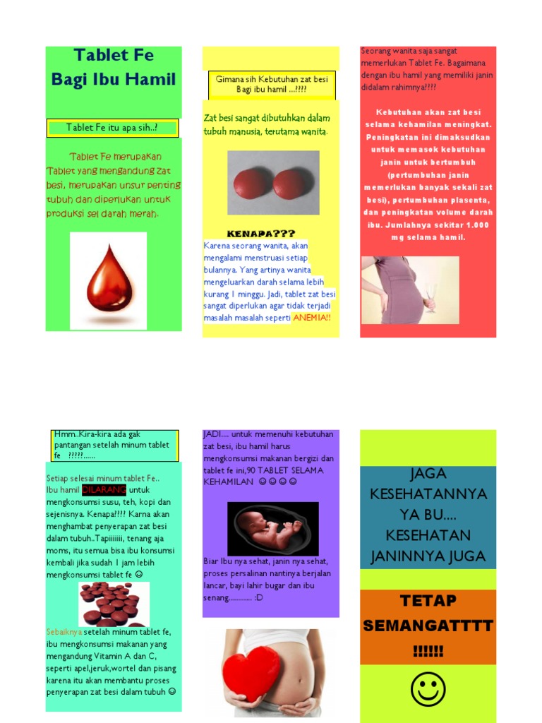 Brosur Tablet Fe | PDF