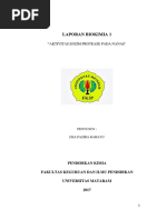 Makalah Enzim Amilase | PDF