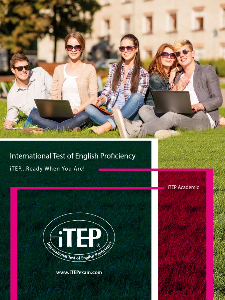 Itep Academic Booklet Pdf Pdf International English Language