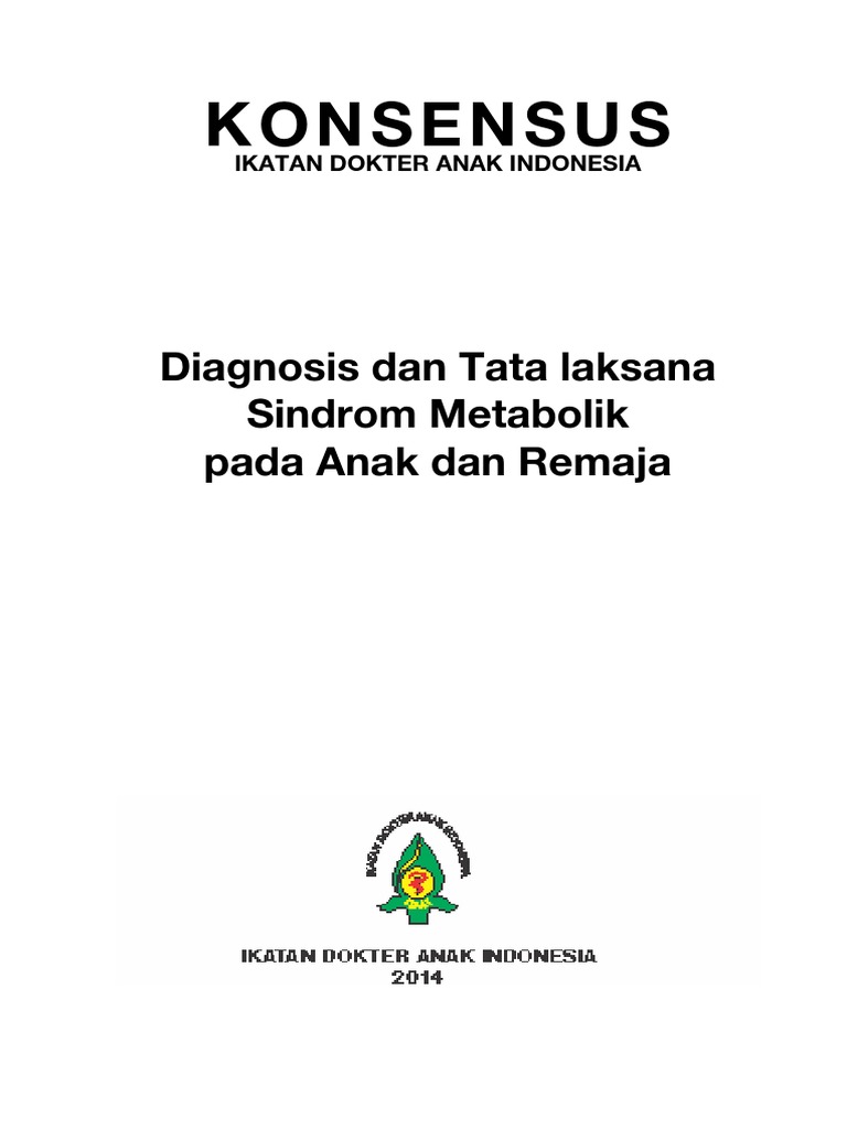Konsensus Idai Sindrom Metabolik | PDF