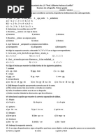 Examen de Español 3 Bloque 1 | PDF | Publicidad