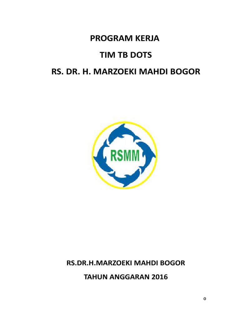 Program Kerja TB DOTs Tahun 2016 | PDF