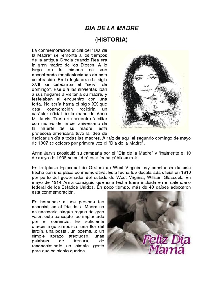 Día de La Madre | PDF