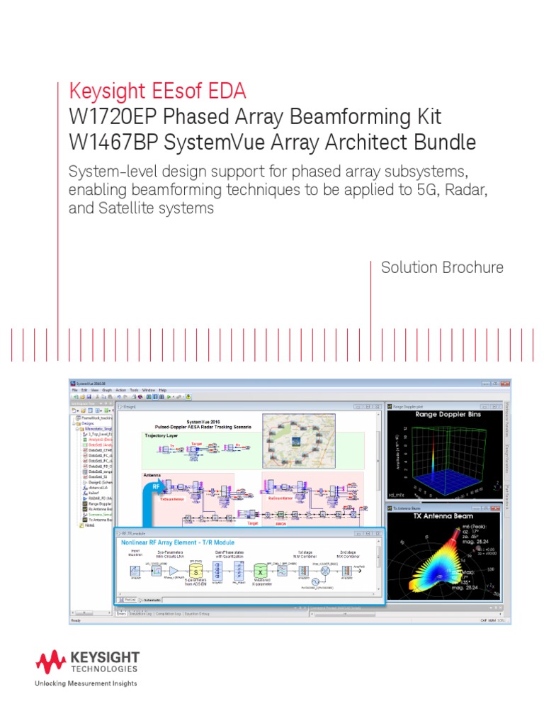 W1720EP Phased Array Beamforming Kit | PDF | Matrix (Mathematics ...