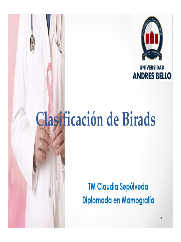 Clasificación de Birads | PDF | Mamografía | Cáncer de mama