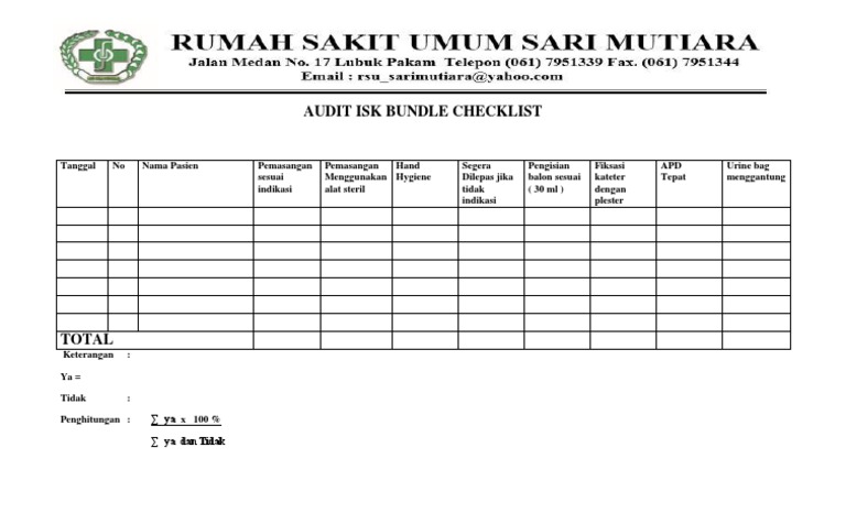 Audit Isk Bundle Checklist | PDF