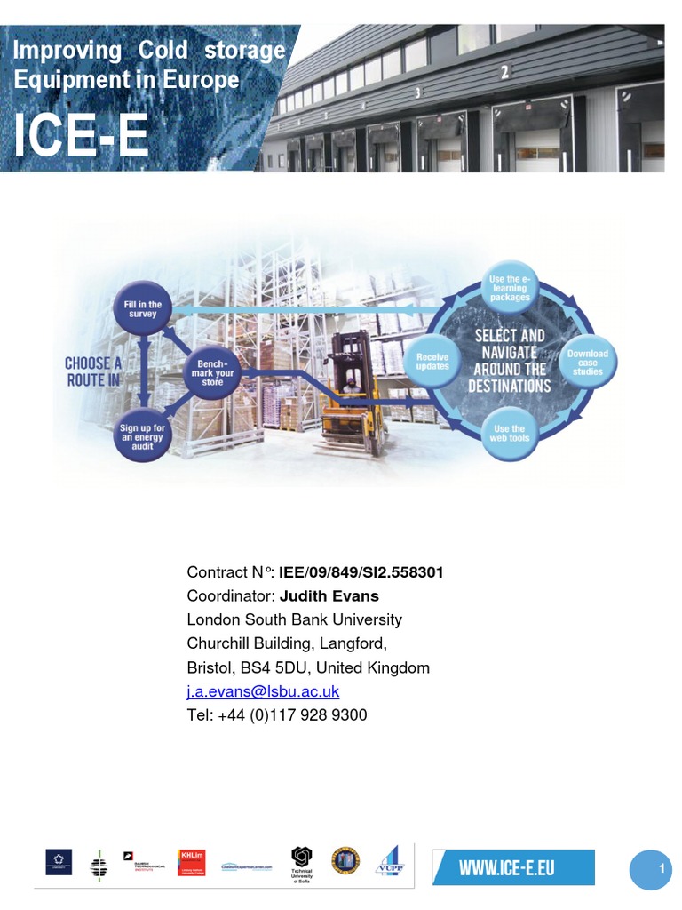Ice-E Ice e Publishable Report en EUROPE | PDF | Refrigeration | Heat Pump