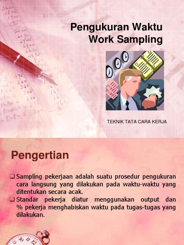 EPK - 10 11 Work Sampling 1 PDF | PDF