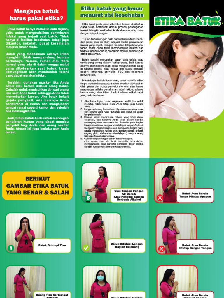 Brosur Etika Batuk | PDF