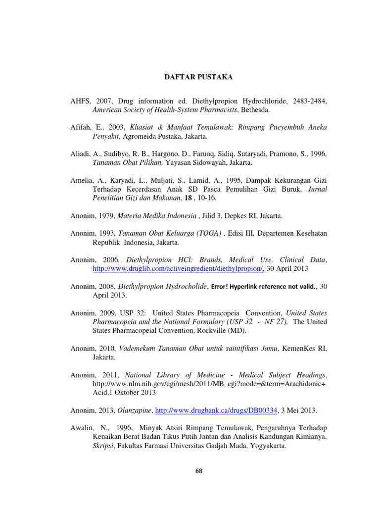 S1-2014-280448-bibliography | Pharmacology | Clinical Medicine