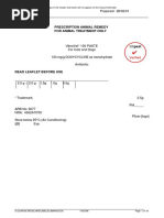 Pentoject | PDF | Injection (Medicine) | Intravenous Therapy