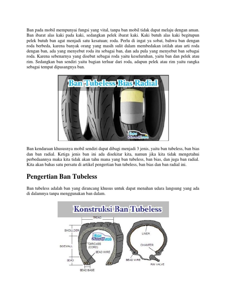 Roda Dan Ban Baru | PDF