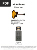 Fender Color Chart | PDF