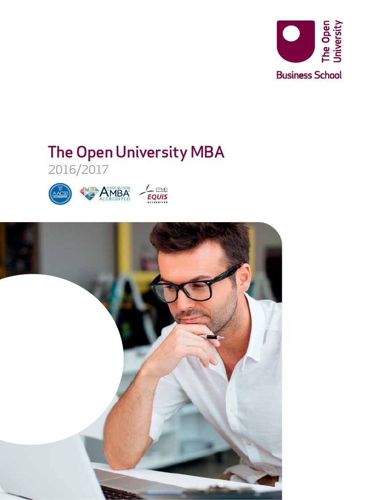 Open University Business School Model | PDF | Master Of Business ...