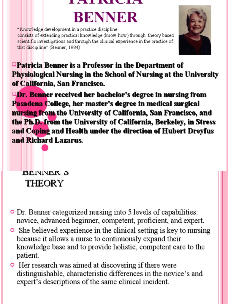 Patricia Benner | PDF | Science | Psychological Concepts