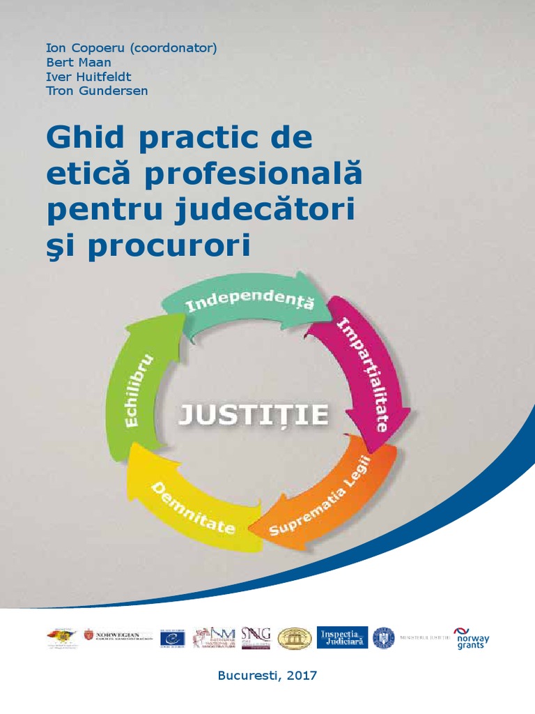 Ghid Etica Profesionala 2017 PDF | PDF