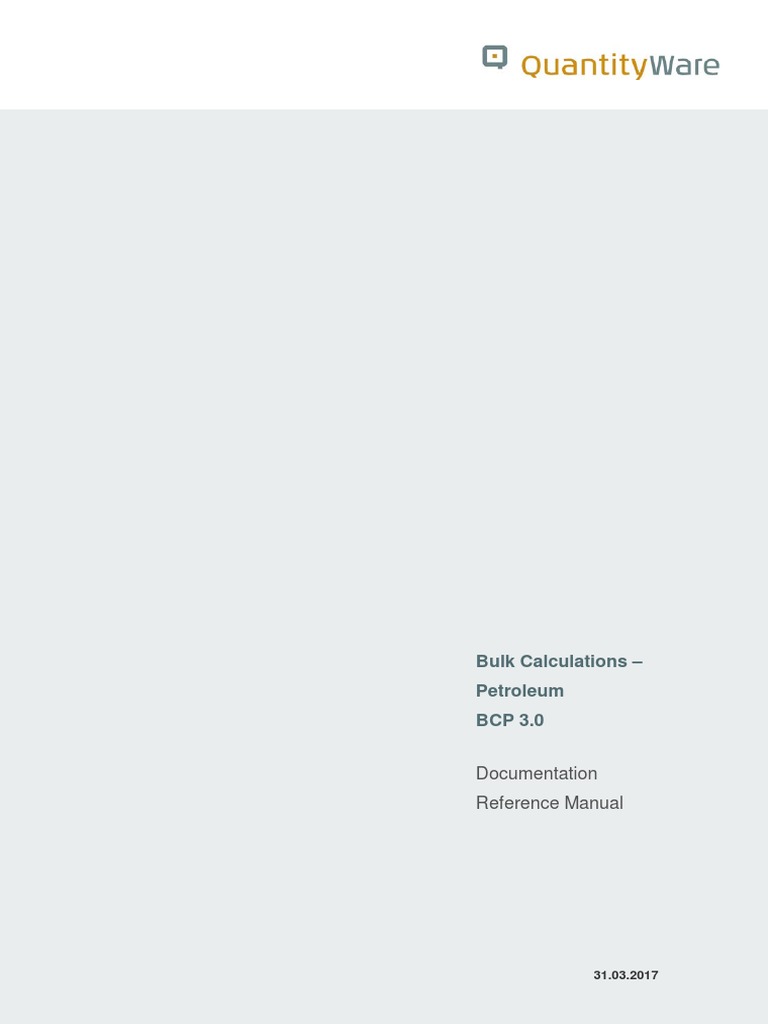 BCP 3.0 Documentation Reference Manual | PDF | Databases | Units Of ...