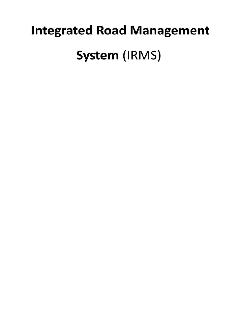 Manual Survei IRMS | PDF