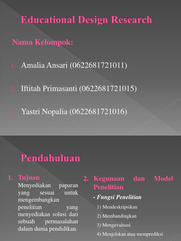 Educational Design Research | PDF | Kognisi | Science