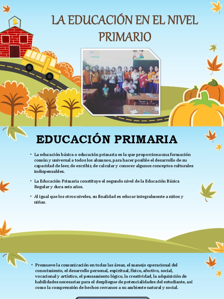 La Educacin en El Nivel Primario 170827023235 | Educación primaria ...