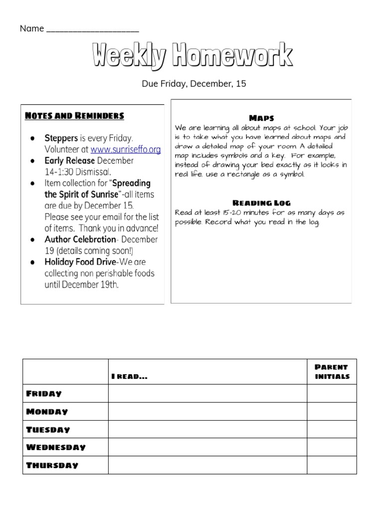 Homework Due 12-15 | PDF