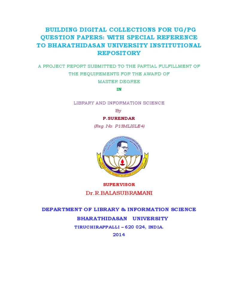 Library Bdu | Download Free PDF | Digital Library | Preservation ...