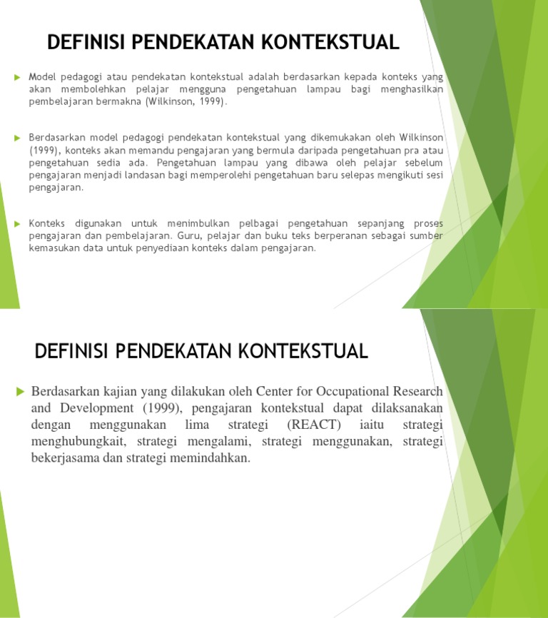 Definisi Kontekstual | PDF