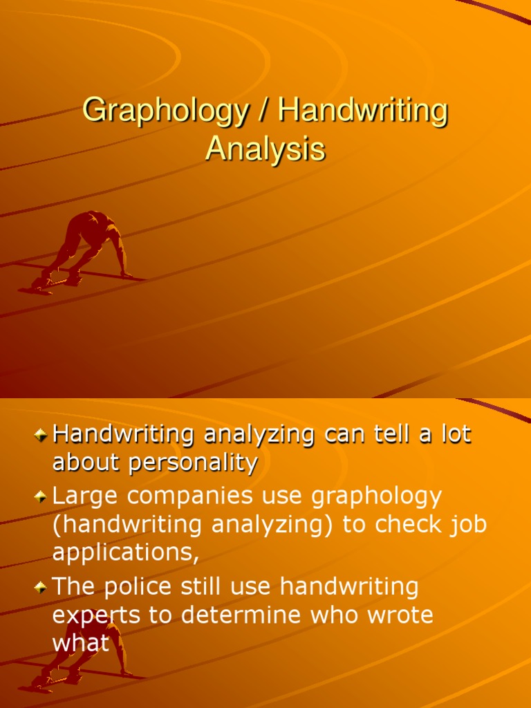 Graphology | Download Free PDF | Graphology | Optical Character Recognition