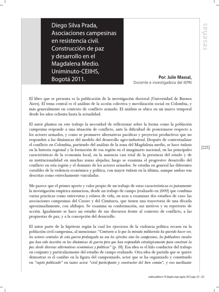 Asociaciones Campesinas | PDF | Organización no gubernamental | Ciudadanía