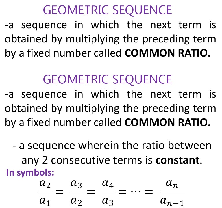 Geometric Sequencevisual Aid | PDF | Teaching Mathematics ...