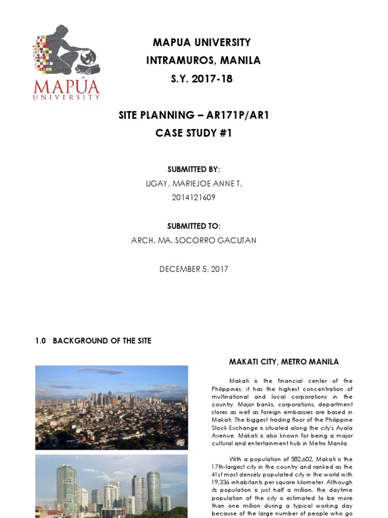 Mapua University | PDF | Makati | Metro Manila