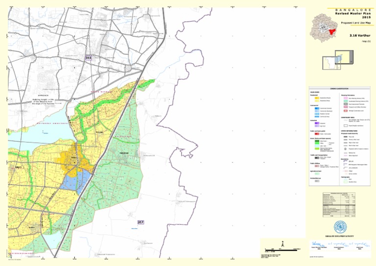 3.16 Map (B) - Varthur | PDF