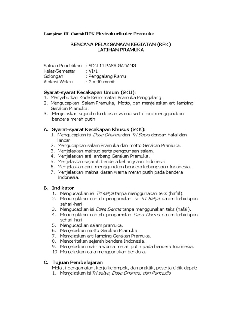 Contoh 5. RPK - Sap | PDF