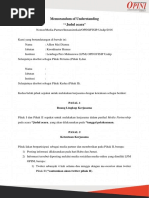 Contoh MOU Sponsorship | PDF